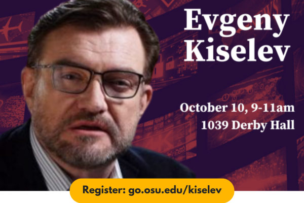 Post-Soviet Media Student Workshop With Evgeny Kiselev | Center for Slavic, East European and ...